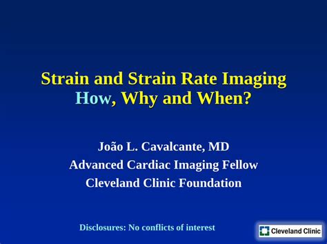 Pdf Strain And Strain Rate Imaging How Why And When And Strain Rate