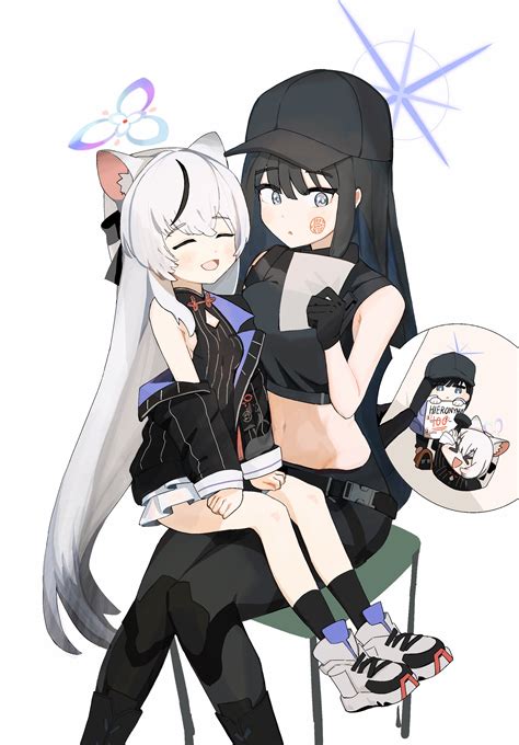 Saori And Kokona Blue Archive Drawn By Bonefire0909 Danbooru