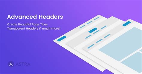 Trendy Header Layouts In Astra