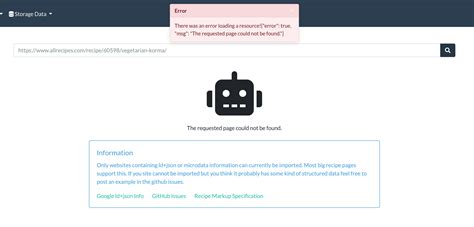 Url Import Not Working · Issue 291 · Tandoorrecipesrecipes · Github
