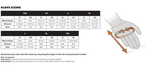 Glove Sizing Black Diamond Equipment
