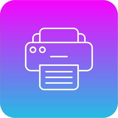 Premium Vector Printer Icon