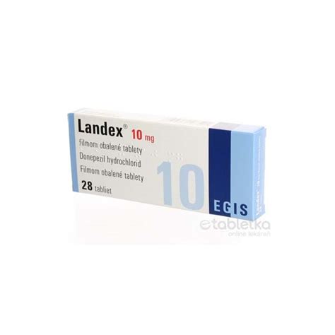 Landex 10 mg filmom obalené tablety etabletka
