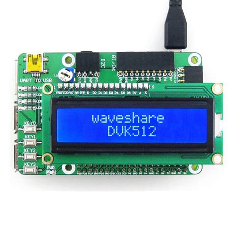 Плата розширення Dvk512 для всіх моделей Raspberry Pi 34 від Waveshare