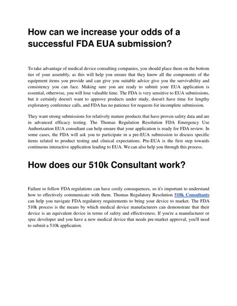 Ppt The Ultimate Guide To Hiring A Professional Fda Emergency Use