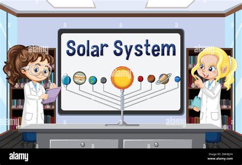 Solar System Classroom Template Illustration Stock Vector Image And Art
