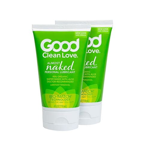 Good Clean Love Almost Naked® Personal Lubricant Organic Water Based