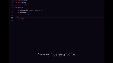 Revathi G M On Linkedin C Code For Number Guessing Game Internpe