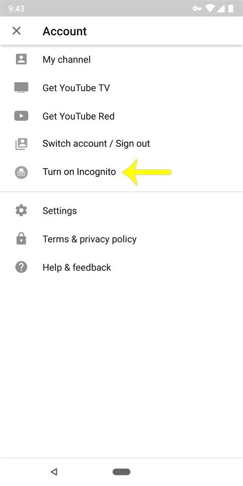 Youtube 101 How To Turn On Incognito Mode For A Private Viewing Experience Smartphones