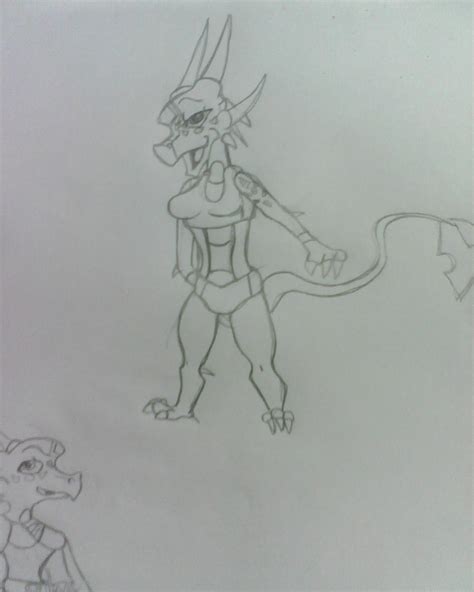 Sexy Cynder In Two Piece By Laser000111 On Deviantart