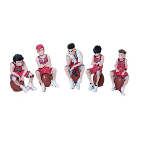 اکشن فیگور مدل انیمه بسکتبالیست مجموعه 5 عددی برترکالا