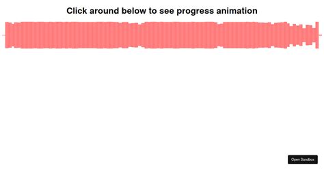 React Audio Waveform Examples Codesandbox