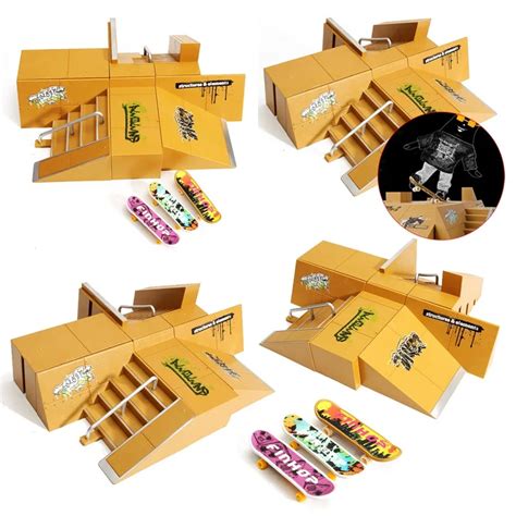 new arrival skate park ramp parts for tech deck fingerboard finger