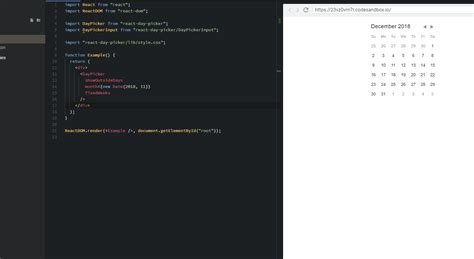 Cannot Read Property Focus Of Undefined In Daypicker · Issue 630 · Gpblreact Day Picker · Github