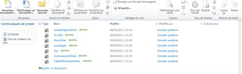 Utilisation des fichiers CSS SharePoint 2010 par défaut Wrox