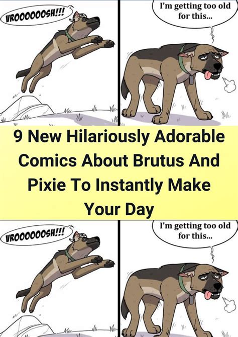 9 New Hilariously Adorable Comics About Brutus And Pixie To Instantly