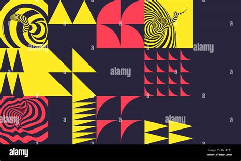 Cover Design Template Abstract Geometric Pattern Vector Illustration