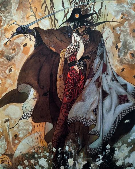 Mitsuko On Instagram Coffin The Art Of Vampire Hunter D By Yoshitaka