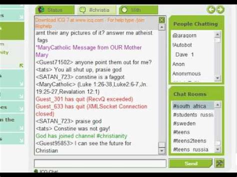 Icq Christianity Chat Raid Youtube