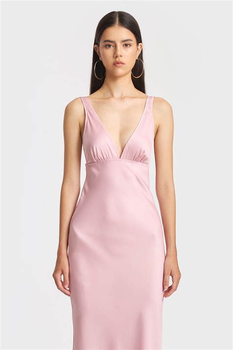 Classic Maxi Pink Slip Dress Cult Mia Stolen Stores