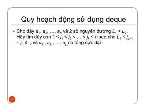 PDF Thuật Toán Ứng Dụng Đh Bách Khoa Hn Chapter 5 Quy Hoạch Động
