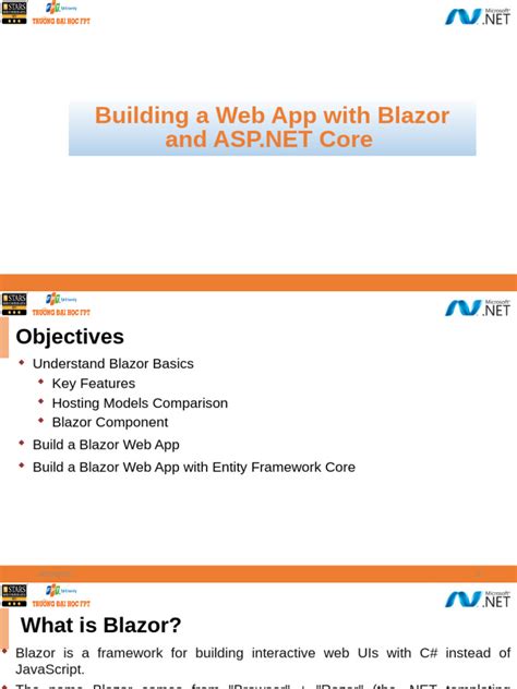 Chapter 06 Building A Web App With Blazor And Asp Net Core Pdf