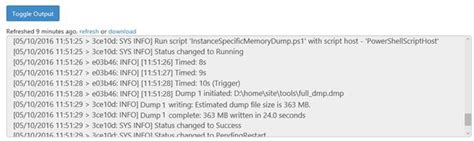 how to take a memory dump from a specific app service instance the