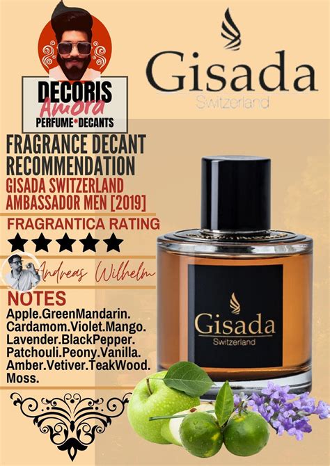 Gisada Ambassador Men Perfume Decant Decoris Amora Perfume Decant