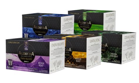 Aldecoa Single Serve Coffee Cartridges 72 Count Groupon