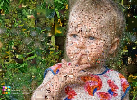 Пример как можно сделать коллаж из фото с помощью Artensoft Photo
