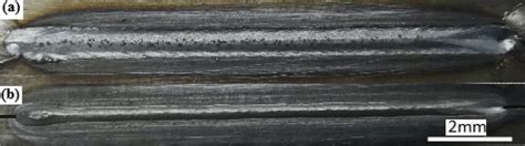 Macroscopic Morphology Of Weld A Weld Front And B Weld Back Download