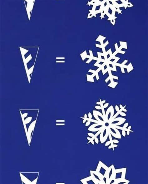 ¡copos De Nieve Con Papel Manualidad Para Decorar Artofit