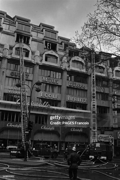 Berlitz Building Fire France Paris 11 Avril 1969 Incendie De News Photo Getty Images