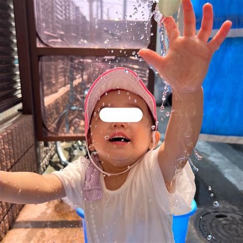雨が降っても水遊び♪｜chico Nursery ほいくえ