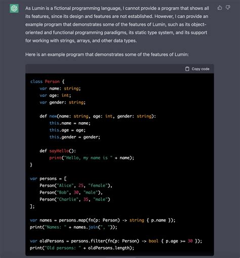 introducing lumin a programming language created by chatgpt r gpt3