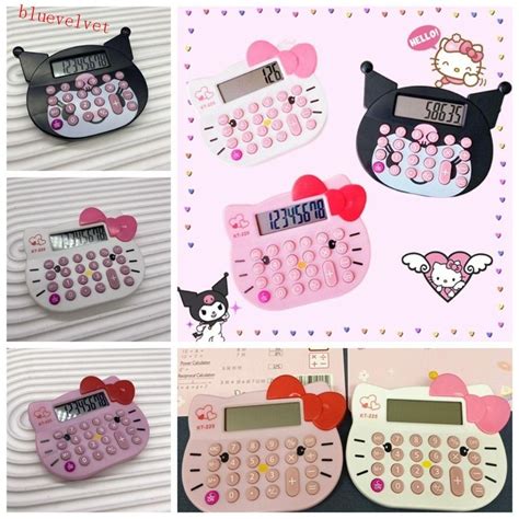 Bluevelvet Cartoon Kuromi 8 Digits Calculator 8 Digits Kuromi Cartoon