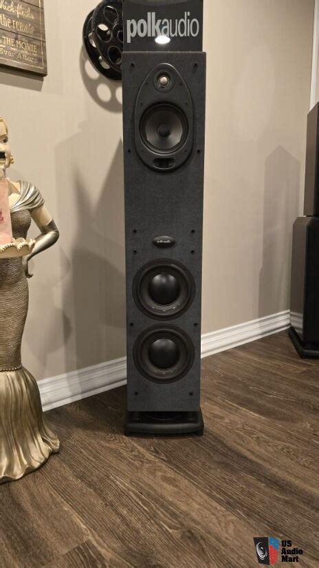 Polk Audio Rt2000p Powered Tower Speakers In Black Pair For Sale Us