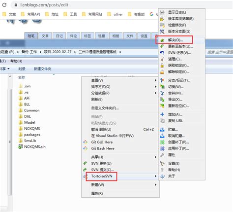 版本控制工具 Svn 已跳过，其余有冲突 古兴越 博客园
