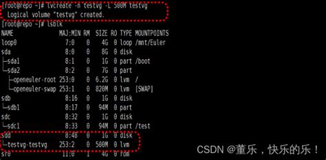 你好，openeuler （三、磁盘存储管理）openeuler格式化硬盘 Csdn博客