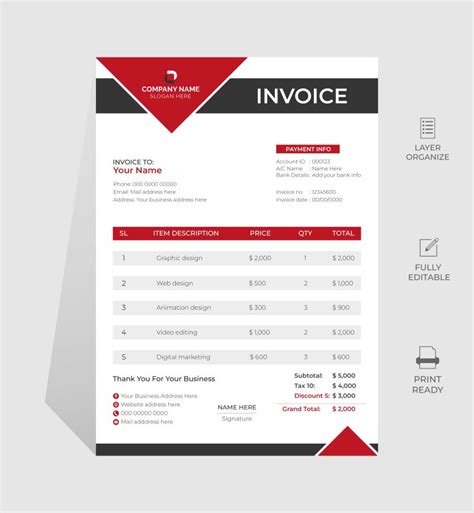Shorif Ahmed On Linkedin Invoice Design Template 10 Comments