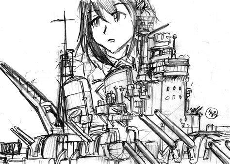あなたのtlに重巡を 妙高型。 妙高はアングルを狙い過ぎた。こりゃ後楼の大きな戦艦向きだ。 那智と足柄は砲塔重点で結」多足の漫画