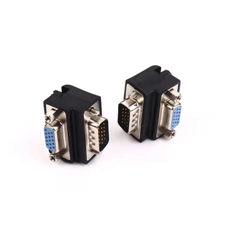 Angle 90 Degree Db 9 Pin 9pin Db9 Rs232 Male To Female Extension Cable Adapter Convertor
