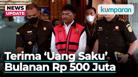 Korupsi BTS Johnny Plate Minta Uang Saku Rp 500 Juta Per Bulan