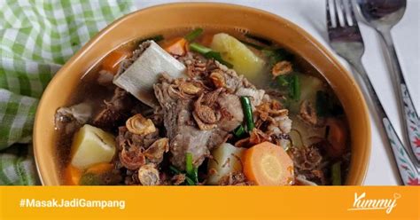 Resep Sop Iga Sapi Sederhana Rumahan Di Yummy App