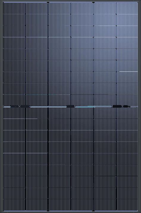 Denim 420W Glas Glas panel 35 års garanti Bifacial svart