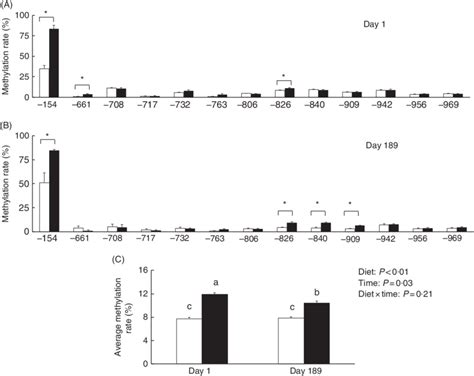 Methylation Of Individual CpG Sites At The GLUT 4 Promoter Region In