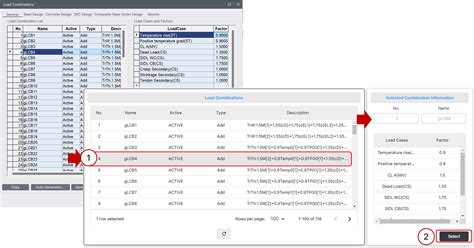 Load Effect For Load Combination Midas Support