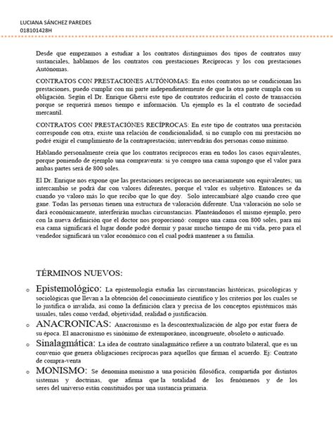 Teoría De Los Contratos Pdf