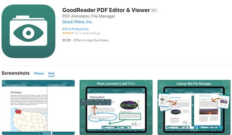 Top 6 Pdf Viewers For Ipad 100 Free For Reading Updf