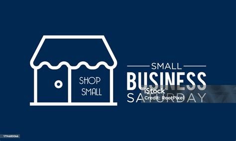 중소기업 11월 25일 토요일 토요일 중소기업의 벡터 그림입니다 배너 포스터 카드 및 배경 디자인을 위한 휴일 개념 소기업에 대한 스톡 벡터 아트 및 기타 이미지 Istock